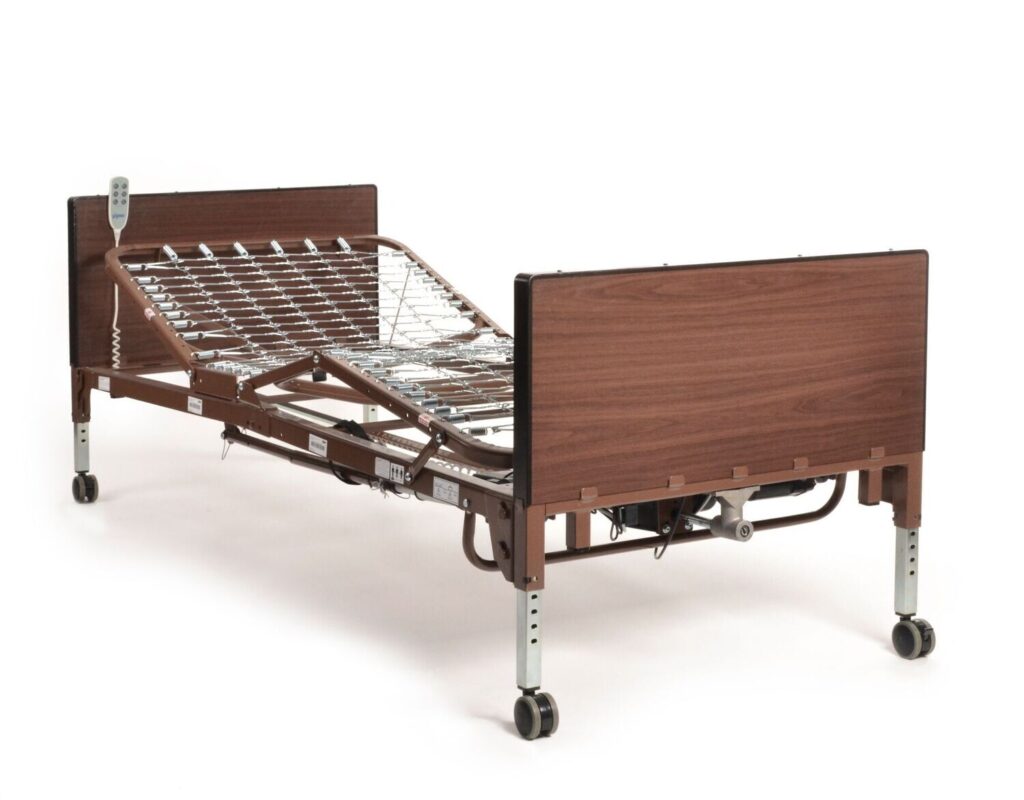 3 Motor Full Electric Bed with standard & low bed ends - Monroe Medical ...